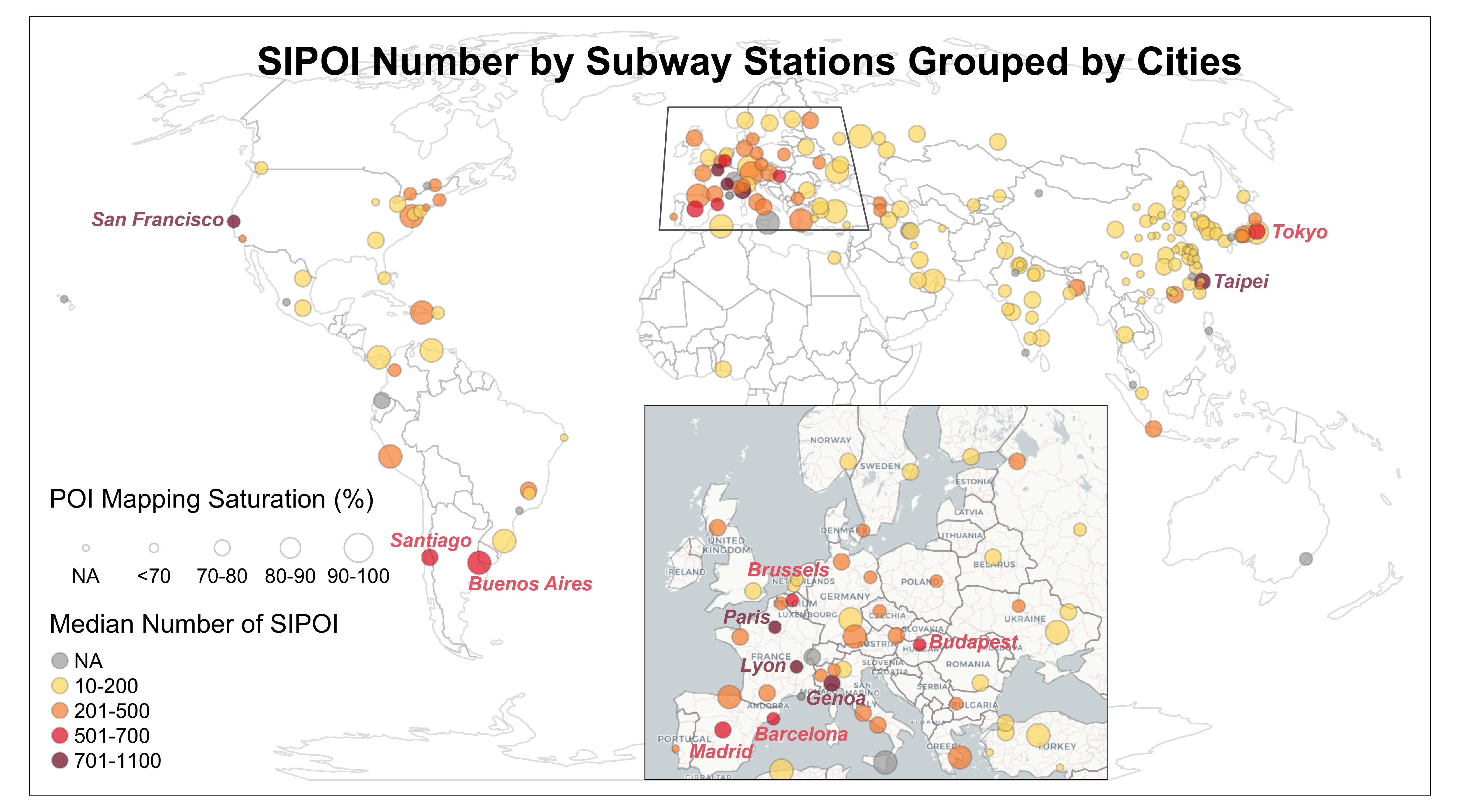 Where Does Social Infrastructure Exist Near Subway Stations? A Global ...